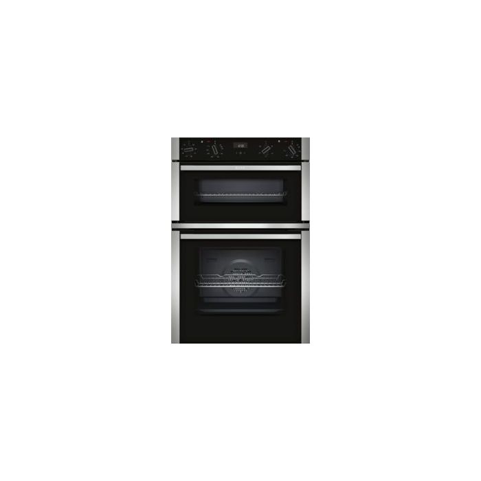 NEFF U1ACE2HN0B Electric CircoTherm Double Oven Oven - BLACK/STEEL